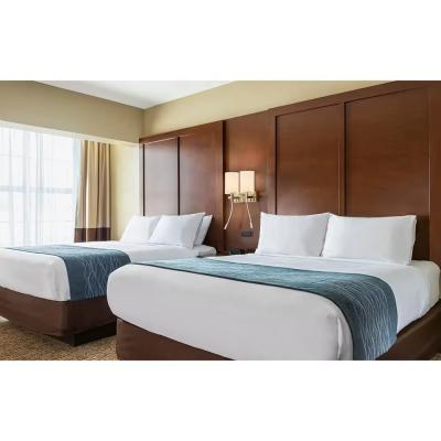 China 2024 Choice Comfort Inn 'Rise and Shine' Hotel Bed Room Furniture Set Modern Design Wood Bedroom Furniture for Hotels for sale