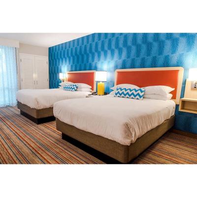 China Howard Johnson Hotel Casegoods 4 or 5 Star Hotel Bedroom Furniture Set Modern Hotel Suite Furniture for sale