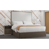 China Modern American Style Hotel Bedroom Furniture Wholesale from Factory Wood Panel Material for Hotels and Apartments for sale