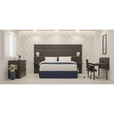 China Champagne Collection Hotel 5 Star Hotel Furniture Minimalist Bedroom Set Luxury Hotel Room Furniture for sale