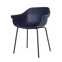 China Nordic Modern Simple Hotel Dining Chairs Steel Frame Hotel Room PP Chair for sale