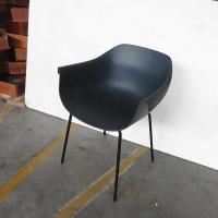 China Wholesale Modern Plastic Dining Chair Bistro Cafe Restaurant White Acrylic Chair PP Plastic Chair for sale