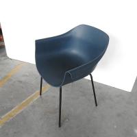 China Wholesale Modern Plastic Dining Chair Bistro Cafe Restaurant White Acrylic Chair PP Plastic Chair for sale