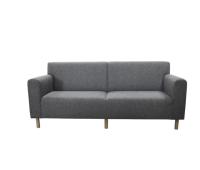 China Modern 2 Seater Fabric Sofa, Commercial Grade Hotel Lobby Sofa for Public Area, Hospitality Furniture for sale