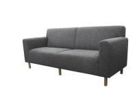 China Modern 2 Seater Fabric Sofa, Commercial Grade Hotel Lobby Sofa for Public Area, Hospitality Furniture for sale