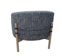 China Hampton Inn Approved Commercial Chair Modern Chair for Hotel Lobby Public Area Custom Fabric Hospitality Lounge Armchair for sale
