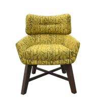 China Commercial Hotel Lounge Chair Hampton Inn PA106 Kinetic Pattern Public Area Seating Hotel Lobby Lounge Chair for sale
