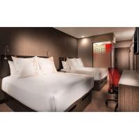 China Vib by Best Western Hotel Furniture Guest Room Wardrobe Bed Base Headboard Chairs Sofa Liquidation Hotel Bedroom Furniture for sale
