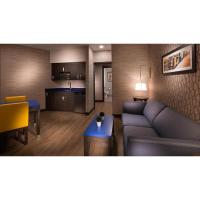 China GLO Hotel Furniture Room Sets Queen Bed Standard Hotel Quality Lounge Sofa Fridge Cabinet Boutique Modern Usa Hotel Furniture for sale