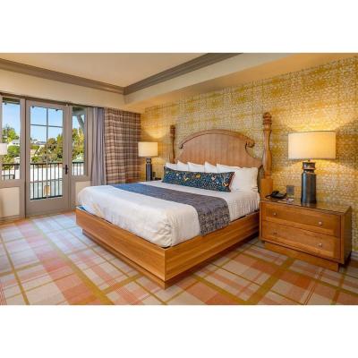 China Signature Collection Wood Hotel Bedroom Furniture Wholesale for Guest Rooms-Wardrobe Headboard Sofa Liquidation for Apartments for sale
