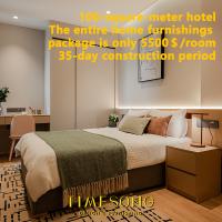 China High-End Luxury Modern Five-Star Hotel Bedroom Solutions Customized Home Furniture Songdesign 5-Year Warranty One-Stop Design for sale
