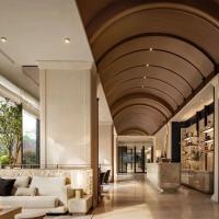 China Modern Luxury Villa Living Room Furniture Set Custom Design High-End Eco-Friendly Leather Sofa Coffee Table Residential Interior for sale