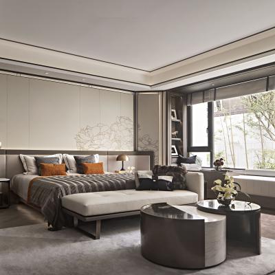 China Modern Luxury Villa Living Room Set Throne Chairs Headboard Sofa Eco-Friendly Leather Customizable Color Size for Elegant Home for sale