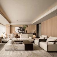 China American Luxury Villa Living Room Furniture Set Modern Design Wood Headboard Sofa Throne Chairs High End Home Decoration for sale