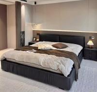 China Factory Price Songdesign Luxury Solid Wood Modern Bedroom Furniture Set for Five-Star Hotels Schools Apartments Customized for sale