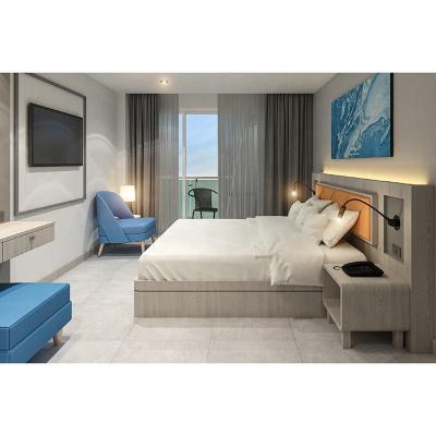 China Clarion Choice Custom Hotel Bedroom Furniture Set Modern Hotel Guest Room Casegoods Manufacturer for sale