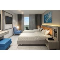 China Clarion Choice Custom Hotel Bedroom Furniture Set Modern Hotel Guest Room Casegoods Manufacturer for sale