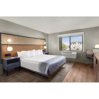 China Wyndham Garden Wholesale Hotel Furniture Guest Room Wardrobe Bed Base Headboard Chairs Sofa Liquidation Hotel Bedroom Furniture for sale