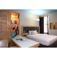 China TRYP by Wyndham Custom Made Hotel Apartment Wooden Luxury Lobby Modern 5 Star Bedroom Room Furniture Set Hotel Furniture for sale