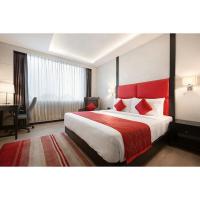 China OEM/ODM Wyndham Ramada Inn Encore High Quality Deluxe Queen Hotel Bedroom Set Modern Wood Design for Business Hotel Furniture for sale