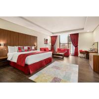 China OEM/ODM Wyndham Ramada Inn Encore High Quality Deluxe Queen Hotel Bedroom Set Modern Wood Design for Business Hotel Furniture for sale