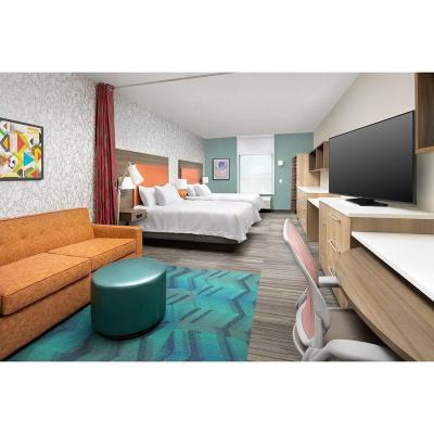 China Home2 Suites by Hilton Solid Wood Hotel Casegoods Elegant Hotel Furniture Equipment Lifestyle Contemporary Idm Hotel Furniture for sale