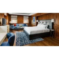 China Factory Sale Hampton Inn Hilton Economy Hotel Room Furniture Accessible Boutique Casegoods Queen King Suites Hotel Bedroom Sets for sale