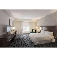 China Tapestry Collection by Hilton Boutique Hotel Furniture Quality Standard Bed Queen Bed Solid Wood Modern Hotel Bedroom Furniture for sale