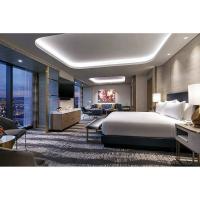 China Conrad Hotels Resort Wholesale Hotel Furniture Guest Room Wardrobe Bed Base Headboard Chairs Liquidation Hotel Bedroom Furniture for sale