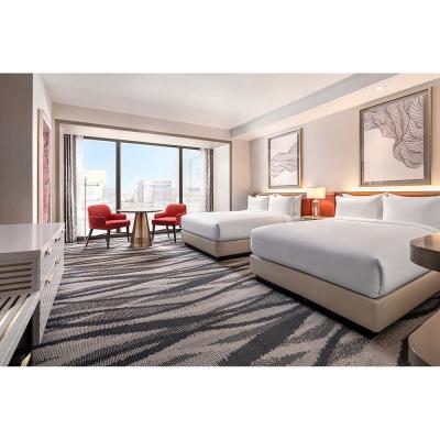 China Hilton Hotels & Resorts Hotel Newly Renovated Room Furniture Cabinet with Mirror & Basin for Upper Upscale Hotel Bedroom Sets for sale