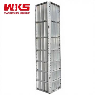 China 4mm Aluminium Wall Formwork Lightweight Formwork Wall System Reusable for sale
