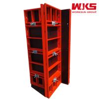 China Powder Coated Aluminium Column Formwork Customized Adjustable Column Shuttering Lightweight for sale