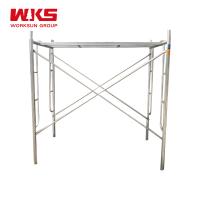 China Standardized Frame Scaffolding System Industrial Galvanized Scaffolding for sale