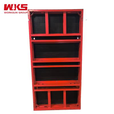 China 1200x2400mm Steel Frame Formwork High Strength Steel Formwork Panel Adjustable for sale