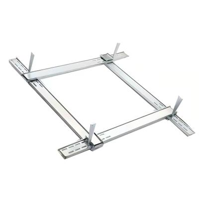 China Silver Adjustable Column Clamp Square Formwork Column Clamps High Strength for sale