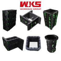 China High Strength Plastic Formwork Panel 1200x2400mm 15mm Concrete Plastic Formwork For Foundation for sale