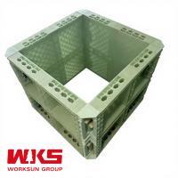 China Waterproof Modular Plastic Formwork Cyan Construction Formwork System Customized for sale