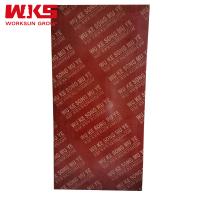 China Customized WBP Film Faced Plywood Commercial Phenolic Faced Plywood Red For Exterior Use for sale