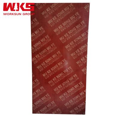 China Customized WBP Film Faced Plywood Commercial Phenolic Faced Plywood Red For Exterior Use for sale
