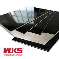 China 1220x2440mm Phenolic Faced Birch Plywood Customized Black Birch Plywood 18mm for sale