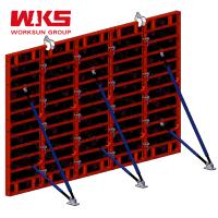 China Robust Form Aluminium Formwork Maneuverable Modular Shuttering Reusable for sale