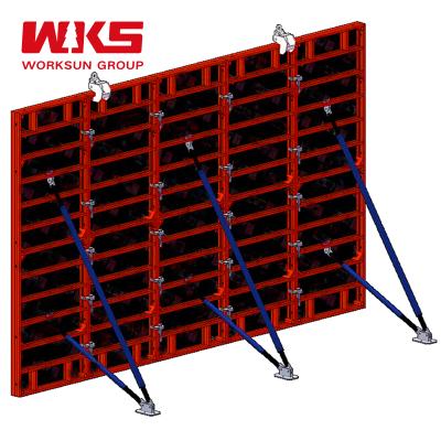 China Robust Form Aluminium Formwork Maneuverable Modular Shuttering Reusable for sale