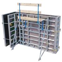 China Reusable Aluminum Frame Formwork 400x2400mm Aluminium Formwork Construction For High Rise Building for sale