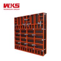 China Durable Metal Formwork Panels Customized Modular Formwork System 1200x2400mm for sale