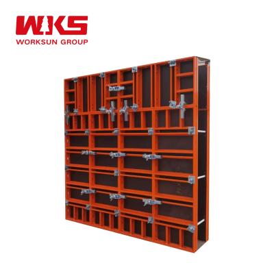 China Durable Metal Formwork Panels Customized Modular Formwork System 1200x2400mm for sale