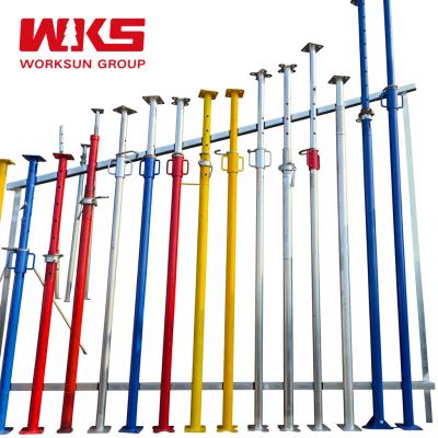 China Stable Adjustable Acrow Prop Galvanized Structural Support Props For Temporary Bracing for sale