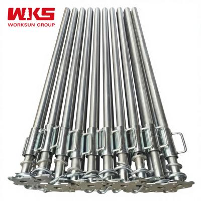 China 2.5m - 4.5m Adjustable Steel Prop Corrosion Resistant Steel Shoring Prop For Bridge Deck And Precast for sale