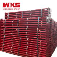 China Reusable Adjustable Scaffolding Props 1.2m - 2.0m Concrete Slab Props For Lightweight Formwork for sale