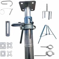 China Silver Heavy Duty Support Props Durable Steel Scaffolding Props For Beam Support for sale