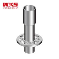 China Heavy Load Capacity Ring Lock Scaffold with Hot-Dip Galvanized Finish and 8-Way Rosette Joint for sale